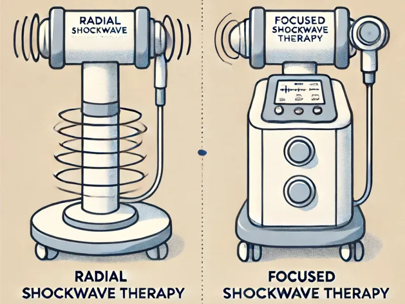 Radial vs Focused Shockwave Therapy: Effective Treatments for ...